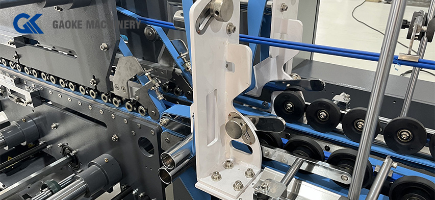 Automatic crash lock bottom folder gluer - Rolam Intelligent Technology