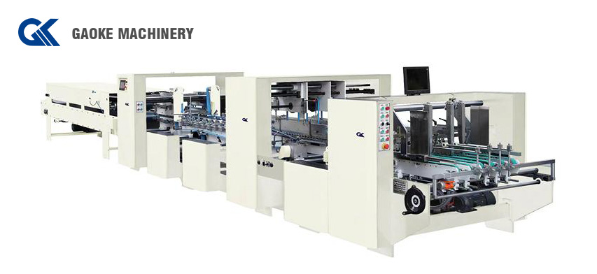 Automatic high-speed folder gluer - Gaoke Machinery